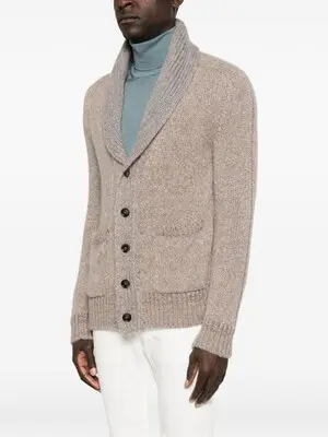 Brioni Cashmere And Silk Cardigan