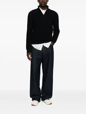 Brioni Wool And Cashmere Turtle-neck Sweater