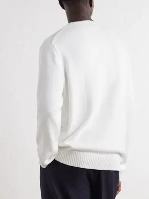 Polo Ralph Lauren Bear-jacquard Cotton Sweater