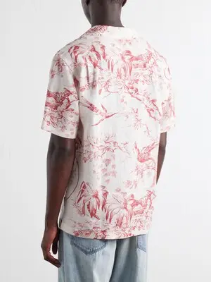 Orlebar Brown Maitan Camp-collar Printed Linen Shirt