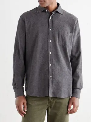 Hartford Paul Cotton-flannel Shirt