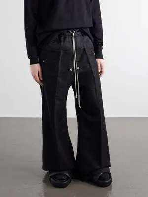 Rick Owens Chancla Full-grained Leather Slides