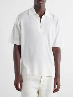 Orlebar Brown Raffertie Merino Wool Polo Shirt