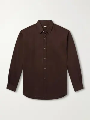 A.PRESSE Cotton-twill Shirt