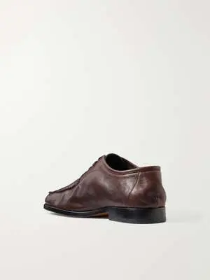 THE ROW Nino Leather Derby Shoes