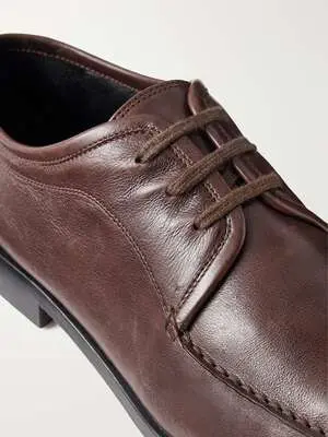 THE ROW Nino Leather Derby Shoes