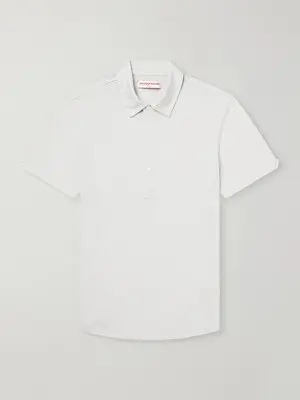 Orlebar Brown Sebastian Wool-jersey Polo Shirt