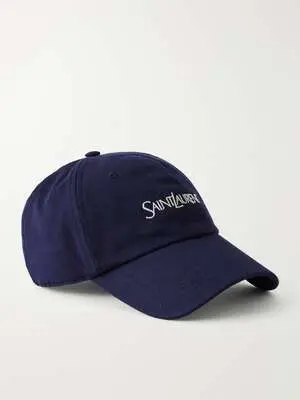 Saint Laurent SAINT LAURENT Baseball Cap Navy