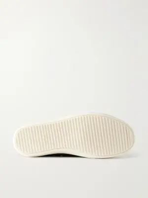 Rick Owens Leather Sneakers - Brown