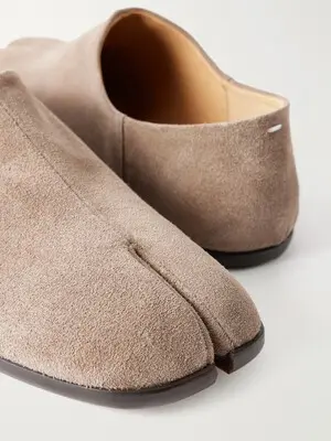 MAISON MARGIELA Tabi Split-toe Suede Slippers
