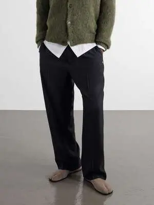 MAISON MARGIELA Tabi Split-toe Suede Slippers