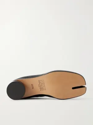 MAISON MARGIELA Tabi Split-toe Leather Boots - Black