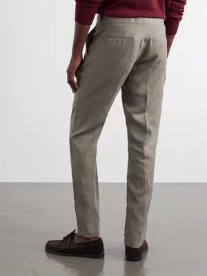 Orlebar Brown Griffon Straight-leg Linen Trousers