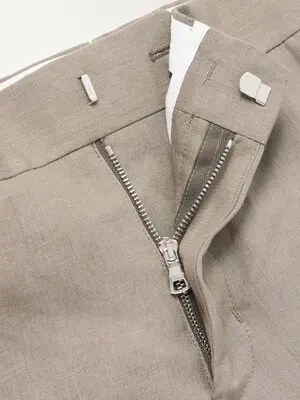 Orlebar Brown Griffon Straight-leg Linen Trousers