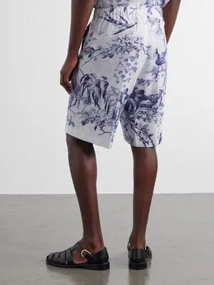 Orlebar Brown Laurent Straight-leg Linen Shorts