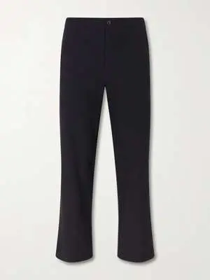THE ROW Ramil Straight-leg Wool Trousers - Black