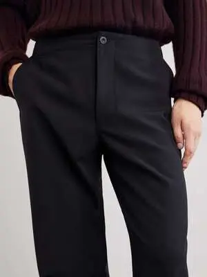 THE ROW Ramil Straight-leg Wool Trousers