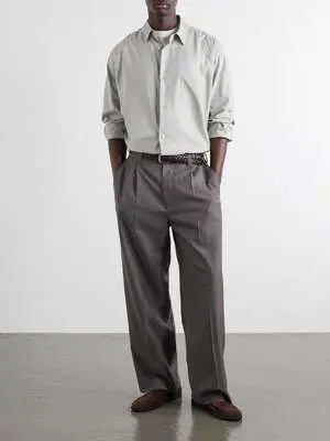 SSSTEIN Cotton-satin Shirt