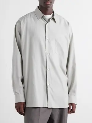 SSSTEIN Cotton-satin Shirt