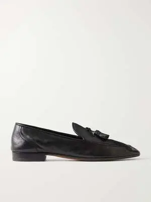 THE ROW Caden Tasseled Leather Loafers