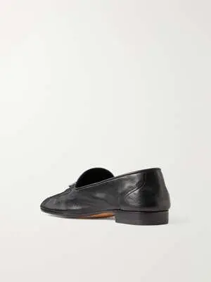 THE ROW Caden Tasseled Leather Loafers