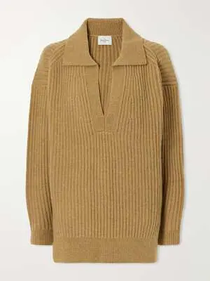 Le Kasha Malte Ribbed Cashmere Sweater