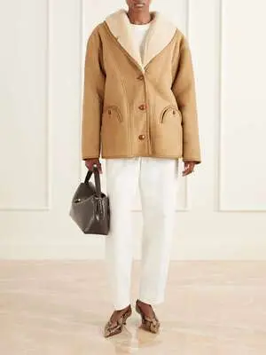 BLAZÉ MILANO Tatoosh Shearling Jacket