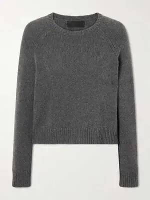 NILI LOTAN Laurel Cashmere And Wool-blend Sweater