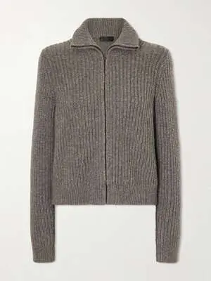 NILI LOTAN Arlen Merino Wool-blend Cardigan