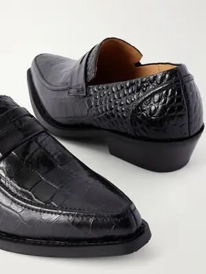 Our Legacy Cypher Leather Penny Loafers