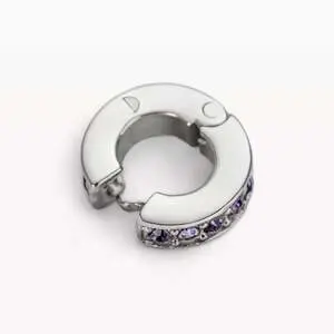 La Lune February Amethyst Birthstone Clip-on Galaxy Charm