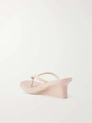 BLOUMME Pilar Recycled Thong Wedge Sandals