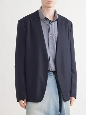 MAISON MARGIELA Minimal Virgin Wool Blazer