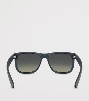 Ray-ban Justin Square Frame Sunglasses - Blue