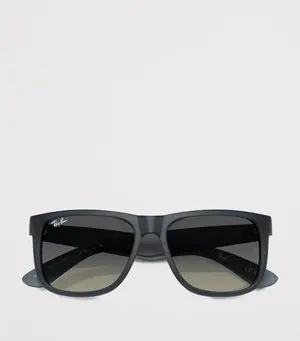 Ray-ban Justin Square Frame Sunglasses - Blue