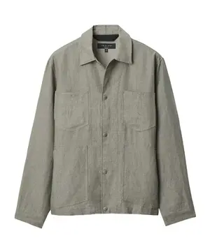 Rag & Bone Calder Linen Workwear Jacket