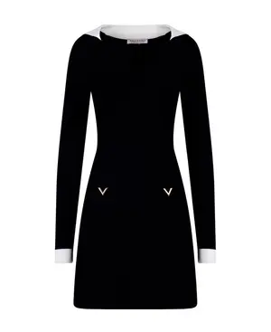 Valentino Garavani Knitted Mini Dress