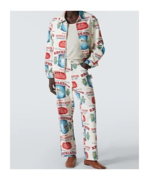 BODE Enrichment Printed Cotton Jacket