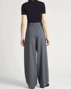 Max Mara Short-sleeved Crew Neck Sweater - Black