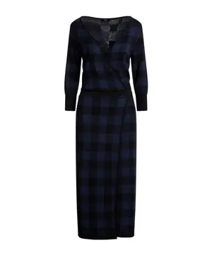 DIESEL® Slim-fit Plaid Knit Dress