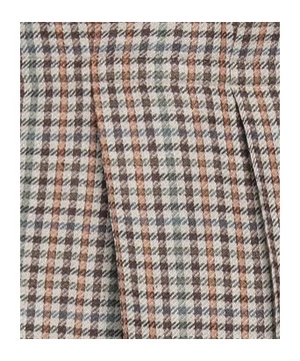 Brunello Cucinelli Checked Pleated Skirt
