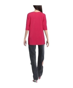 Max Mara V-neck Three-quarter Sleeve Top