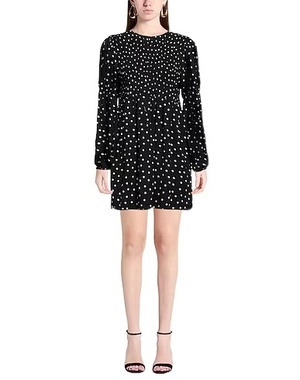 GANNI Polka Dot Mini Dress