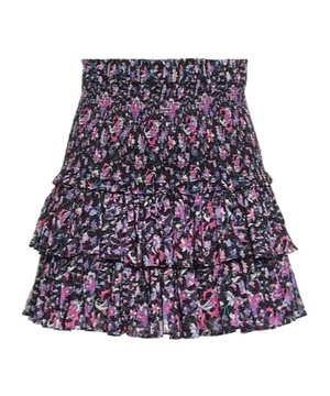 Isabel Marant Étoile Floral Printed Tiered Skirt