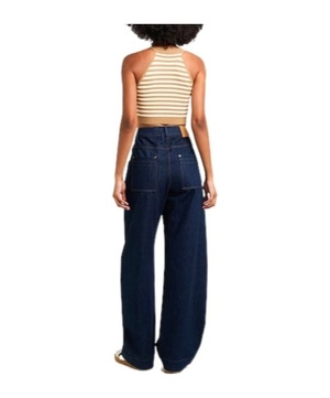 Max Mara Striped Knit Sleeveless Top