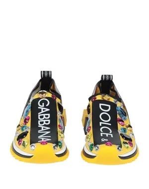 Dolce & Gabbana Embellished Round Toe Sneakers