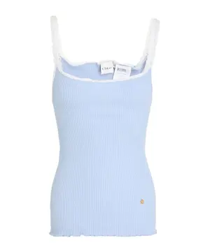 Chloé Ribbed Lace Trim Camisole
