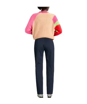 Max Mara Solid Stretch Slim Pants