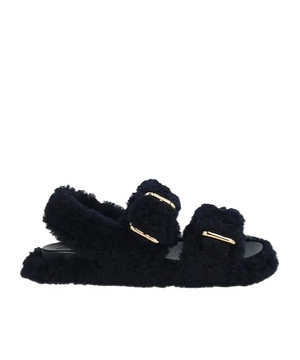 Marni Round Toe Slingback Sandals