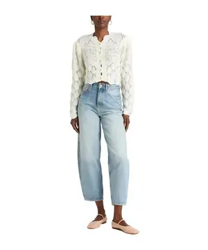 Farm Rio Open-knit Cardigan